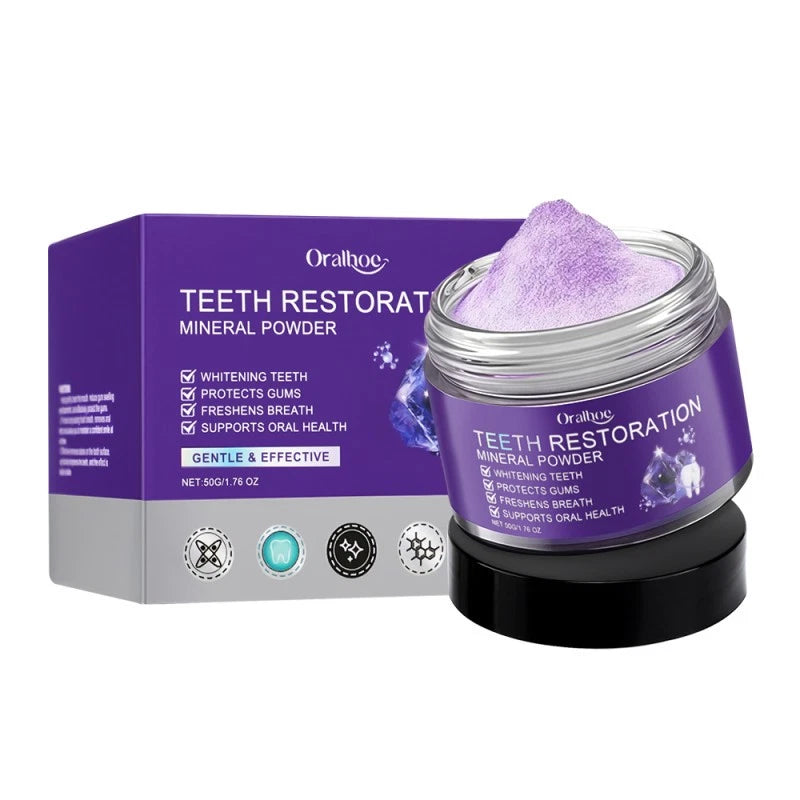 Oralhoo - Teeth Restoration Mineral Powder (Original) – Alef Bay